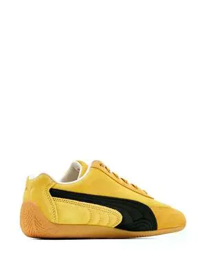 PUMA Speedcat Suede-leather Sneakers - Yellow