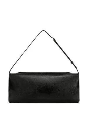 COURREGES Naplack Leather Shoulder Bag