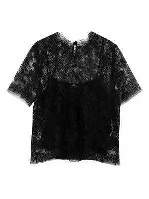 Ermanno Scervino Lace Up Blouses