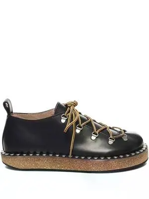 Loewe Lace-up Studded Sneakers