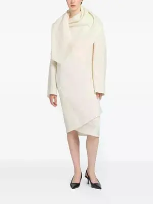 Ports 1961 Draped Cowl-neck Coat