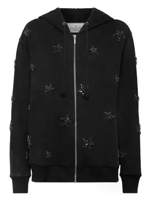 Philipp Plein Embellished Sweatshirts Hoodies For Women