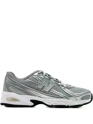 NEW BALANCE 740 Lace-up Sneakers With Metallic Finish