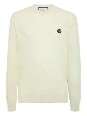 Philipp Plein Logo-patch Pullover