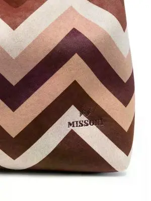 Missoni Chevron Pattern Shoulder Bag