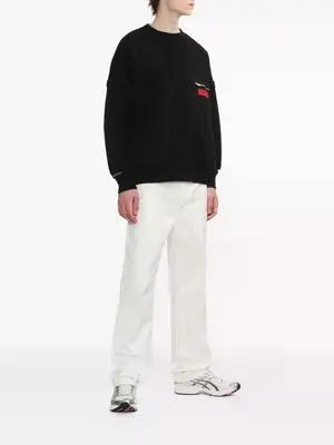 UNDERCOVERISM Cotton Sweatshirt With Zipped Pocket