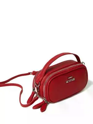 TWINSET Oval Double-zip Mini Bag