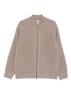 Altea Ribbed Zip-up Cardigan