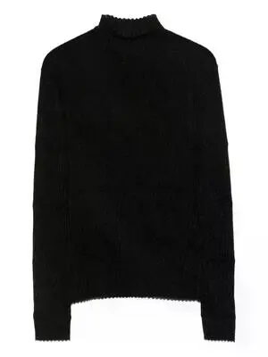 Emporio Armani Rib-knit High-neck Sweater