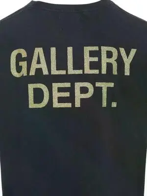 GALLERY DEPT. Graphic Cotton T-shirt - Black
