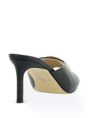 TWINSET 70mm Leather Heeled Sandals
