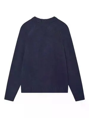 LES DEUX Gilbert Raglan-sleeve Crewneck Sweater