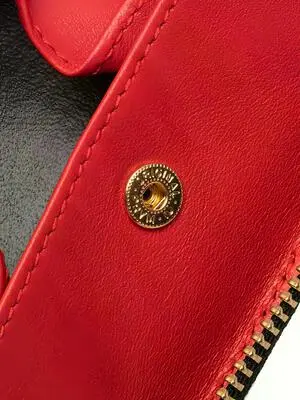 Comme Des Garçons Embossed Zip-around Wallet