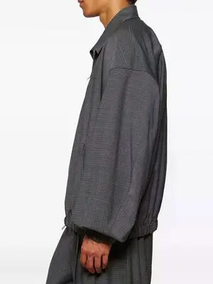 Alexander Wang Checked Zip-up Bomber Jacket