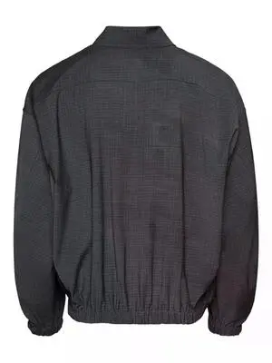 Alexander Wang Checked Zip-up Bomber Jacket