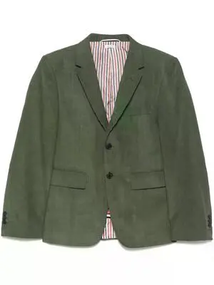 Thom Browne Wale Corduroy Blazer - Green