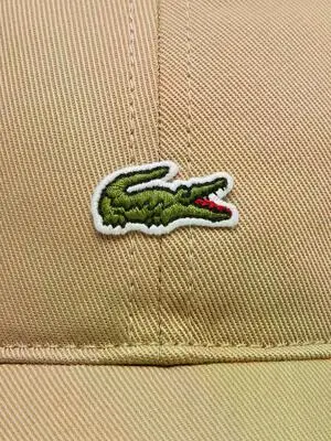 Lacoste Crocodile-embroidered Baseball Cap - Neutrals