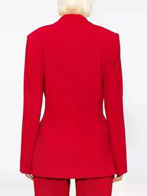 BLAKLACE Single-breasted Blazer - Red