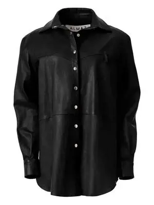 ALMAZ Button-fastening Panelled Shirt