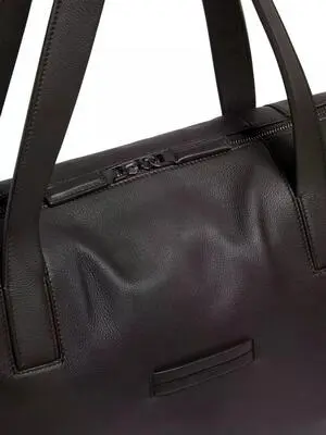 Zegna Leather Holdall Bag