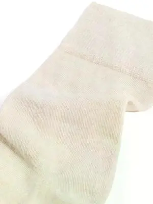 Maison Kitsuné Fox Head Motif Socks