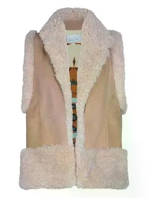 Johanna Ortiz Salty Air Shearling Vest