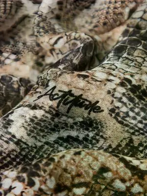TWINSET Snakeskin-print Scarf