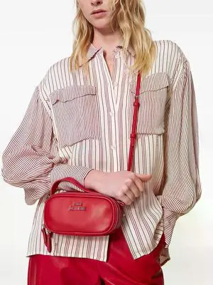 TWINSET Oval Double-zip Mini Bag