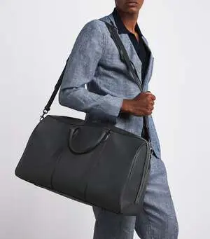 Harrods Leather Holdall