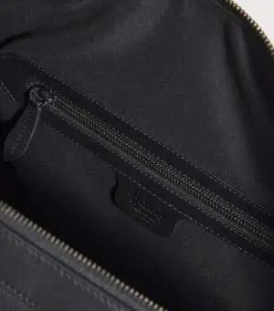 Harrods Leather Holdall