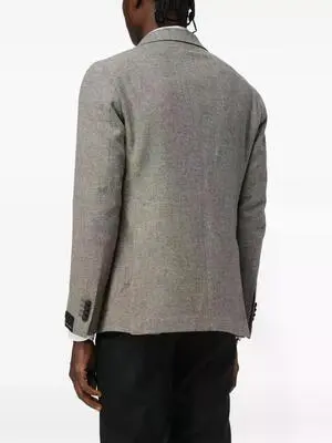 Tagliatore Herringbone Wool Blazer