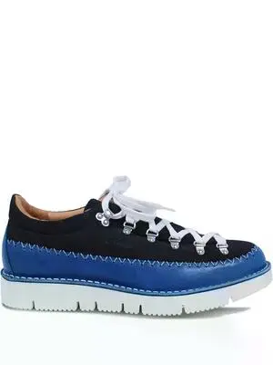 FRACAP Indian Lace-up Low-top Boots - Black