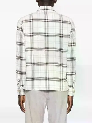 Eleventy Checked Chest-pocket Shirt