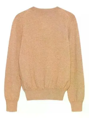 MARANT ETOILE Embroidered-logo Cardigan - Neutrals