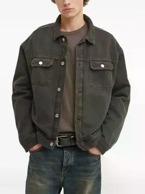 WON HUNDRED Button-fastening Denim Jacket