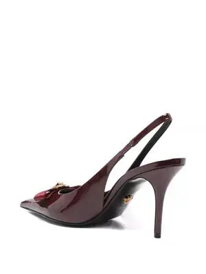 Versace 85mm Ribbon Slingback Pumps