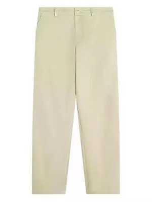 Maison Kitsune Embroidered Pants For Men