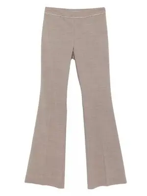 D.exterior Embellished Pants For Women