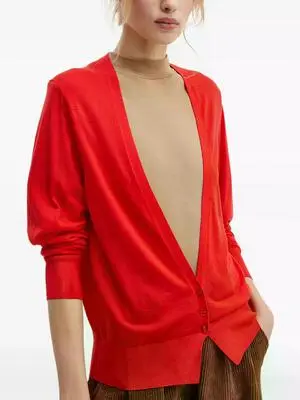 BOSS Button-front V-neck Cardigan