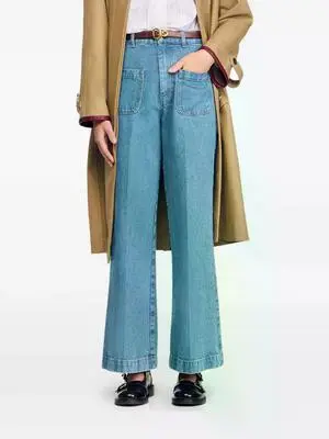 Sandro Wide-leg Jeans