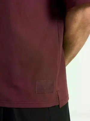 Manière De Voir Ts007 Relaxed Fit Cotton T-shirt - Red