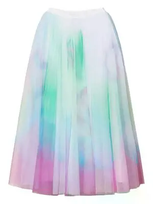 TWINSET Sprayed-effect Tulle Full Skirt