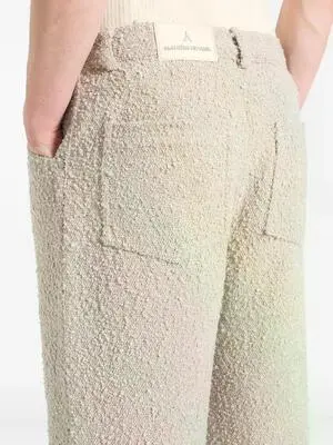 Manière De Voir Arnault Pleated Tapered Leg Jeans - Neutrals
