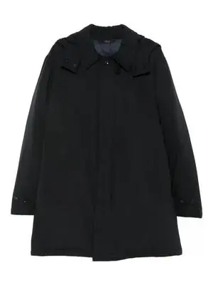 Brioni Hooded Cotton Coat