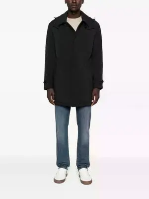 Brioni Hooded Cotton Coat