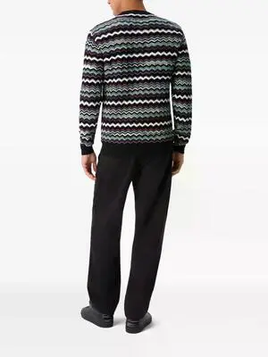 Missoni Zigzag-pattern Crew-neck Sweater