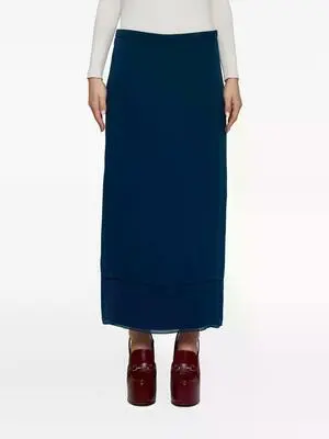 Gucci Double-layer Pleated Skirt