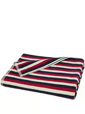 Ami La Plage Striped Beach Towel - Red