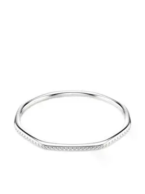 SWAROVSKI Octagonal Crystal Bracelet - Silver