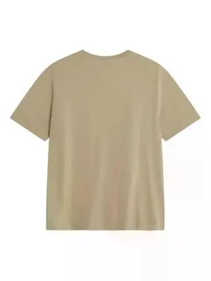 Maison Kitsuné Fox-embroidered Cotton T-shirt